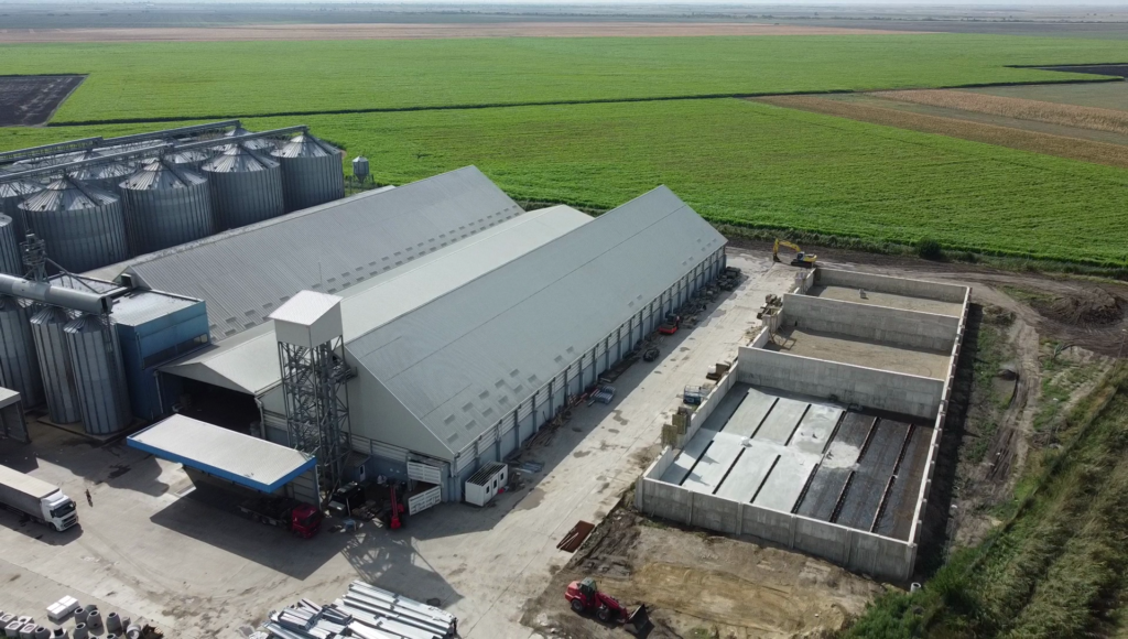 Grain storage hall - Emiliana West, Valcani - Constructim